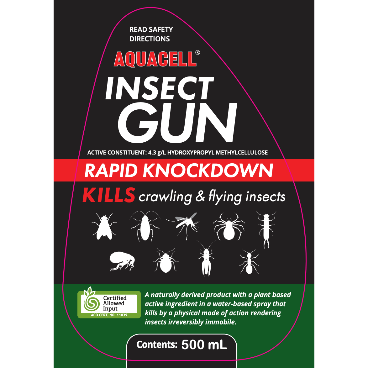 Aquacell Rapid Knockdown Insect Gun | Shop Online – DIY Pest Products